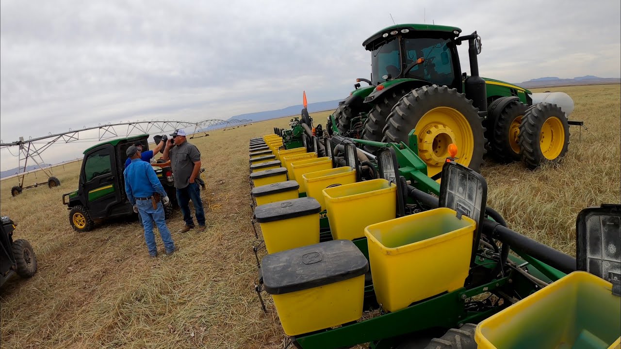 Planting test plots - YouTube