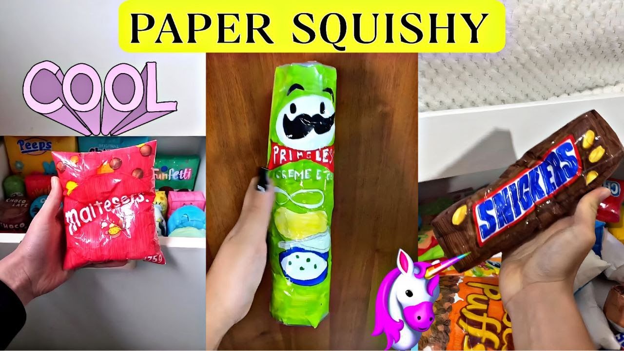 🌸PAPER SQUISHY - 🌼 BEST COMPILATION 2024🌷 #86 #papersquishy - YouTube