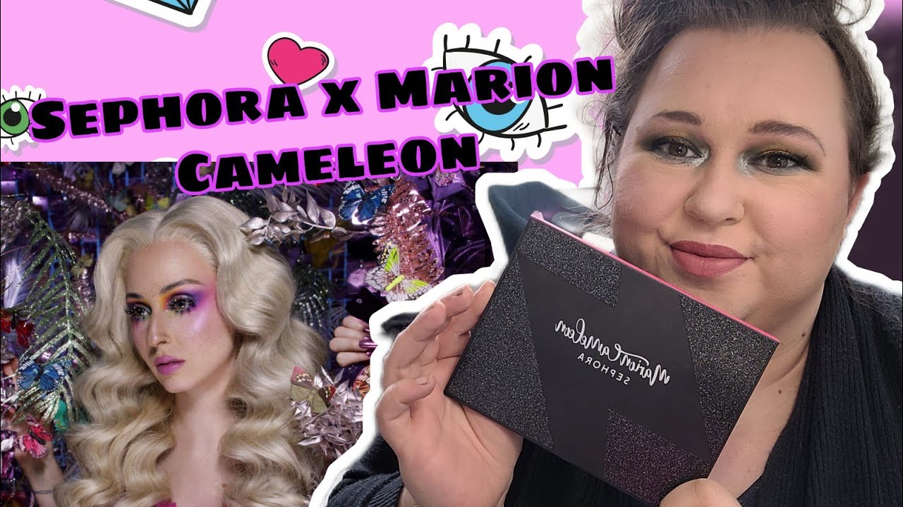 Palette SEPHORA X MARION CAMELEON ( revue , crash test ...) ⚡😍 - YouTube