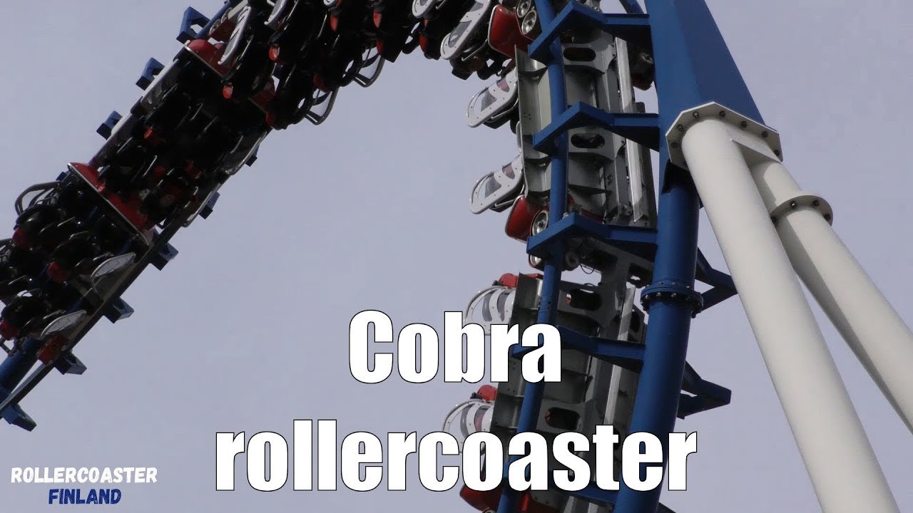 Powerpark's Cobra roller coaster loops and rolls and goes both ways ...