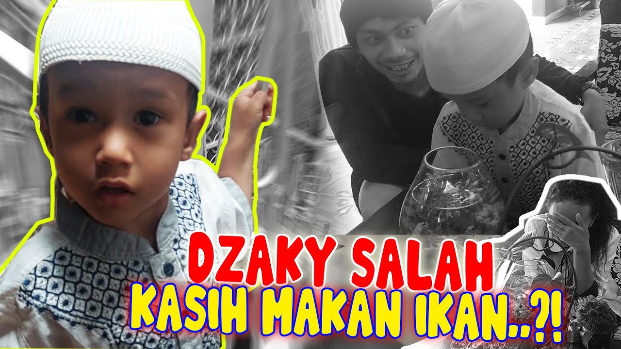 DZAKY NGASIH MAKAN IKAN DI AQUARIUM..!! WADUUUHH TAPI IKANNYA... - YouTube