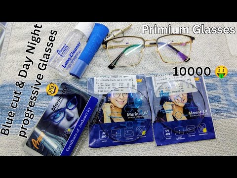 Prime Day Night And Blue cut Progressive glasses Review and making ...