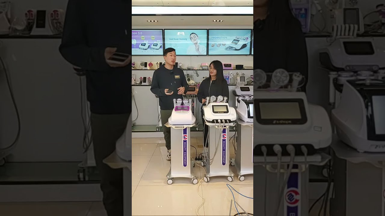 S Shape 30k Cavitation Machines Reviews and Training - YouTube