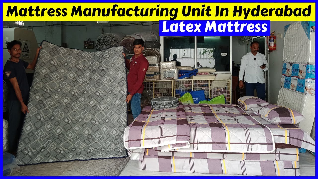 Latex Mattress Manufacturing Unit In Hyderabad | Single Mattress ...