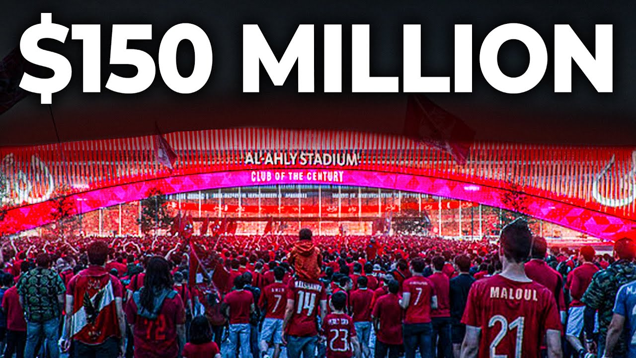 Inside Al-Ahly FC's New $150M Stadium - Field is Below Ground - YouTube