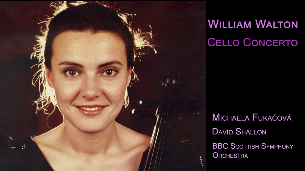 William Walton Cello Concerto - live recording BBC & Fukačová - YouTube