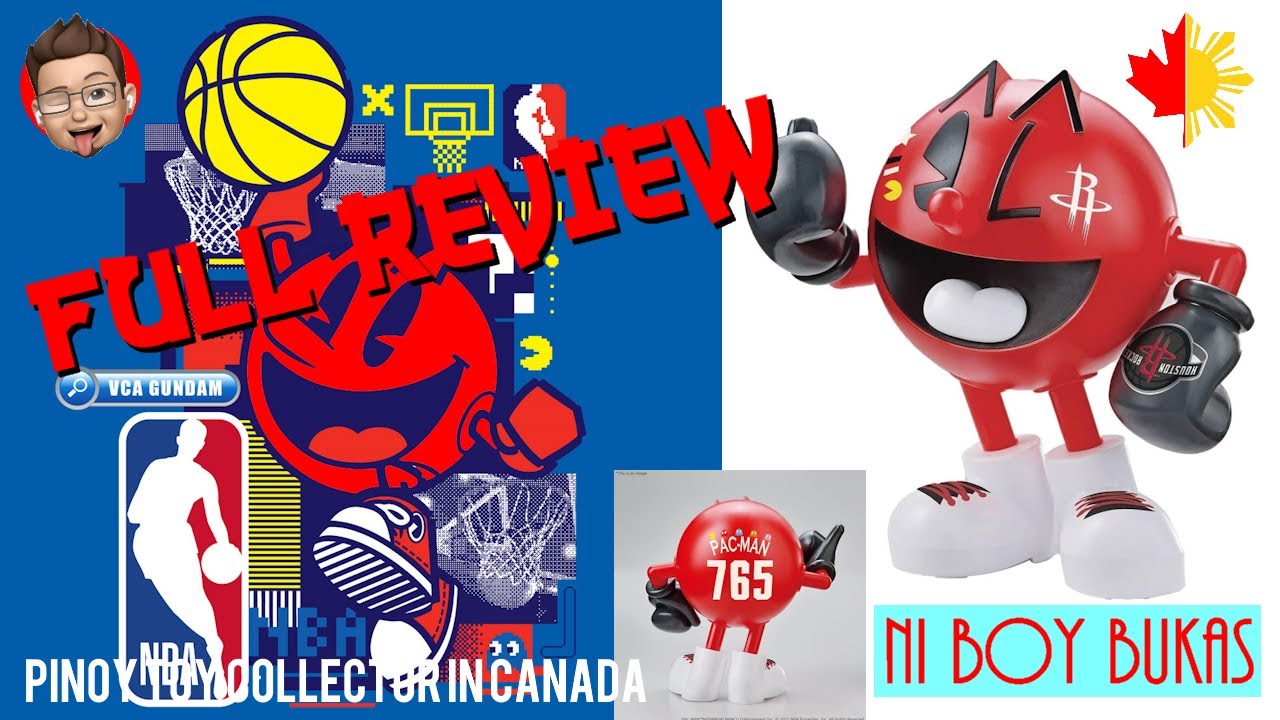 Entrygrade NBA x Pac-Man Houston Rockets from Bandai - YouTube