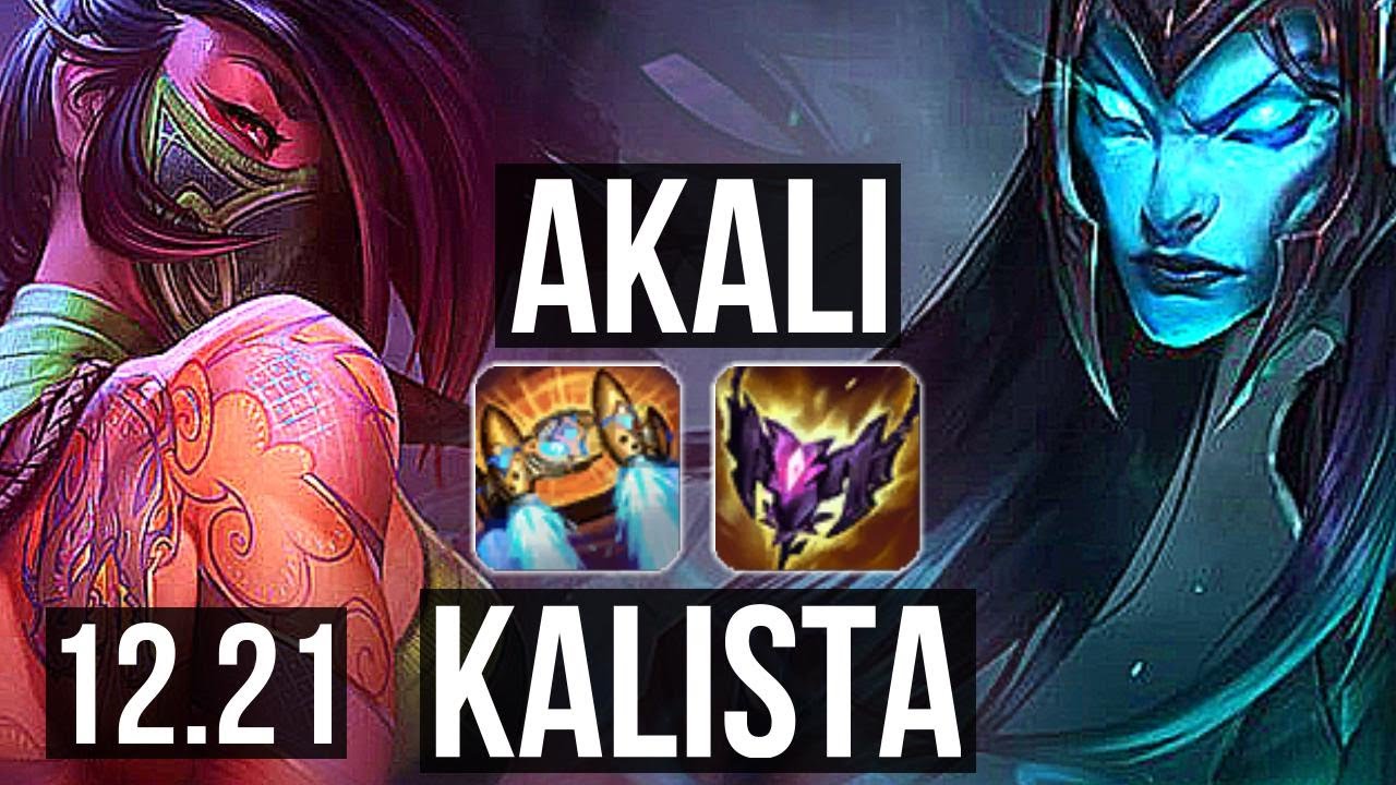 Akali Vs Kalista Top 3 4m Mastery 8 Solo Kills 900 Games Kr