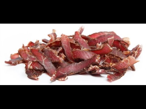 How To Cut Biltong Using Beef Silverside - YouTube
