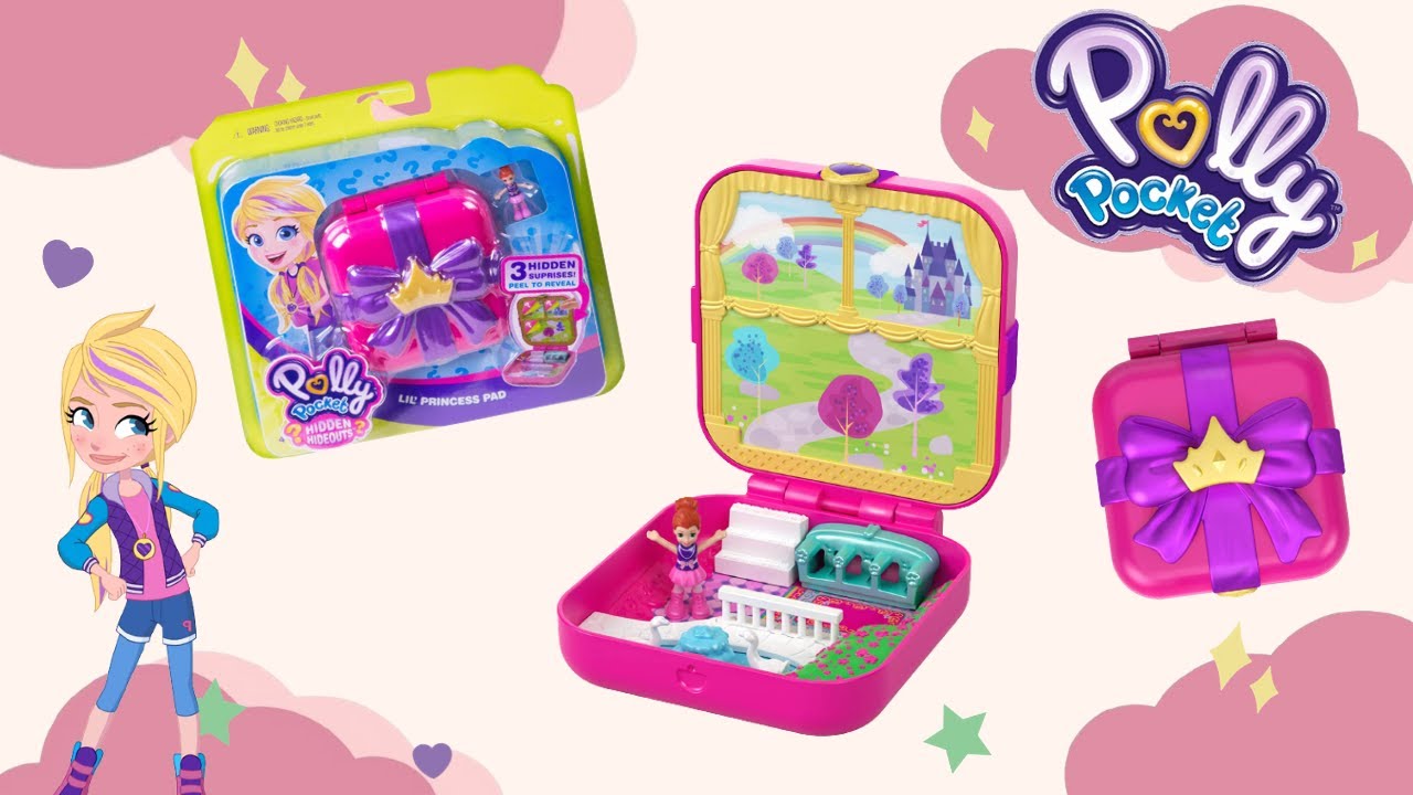 POLLY POCKET LIL' PRINCESS BOX// UNBOXING 💕//Powline - YouTube