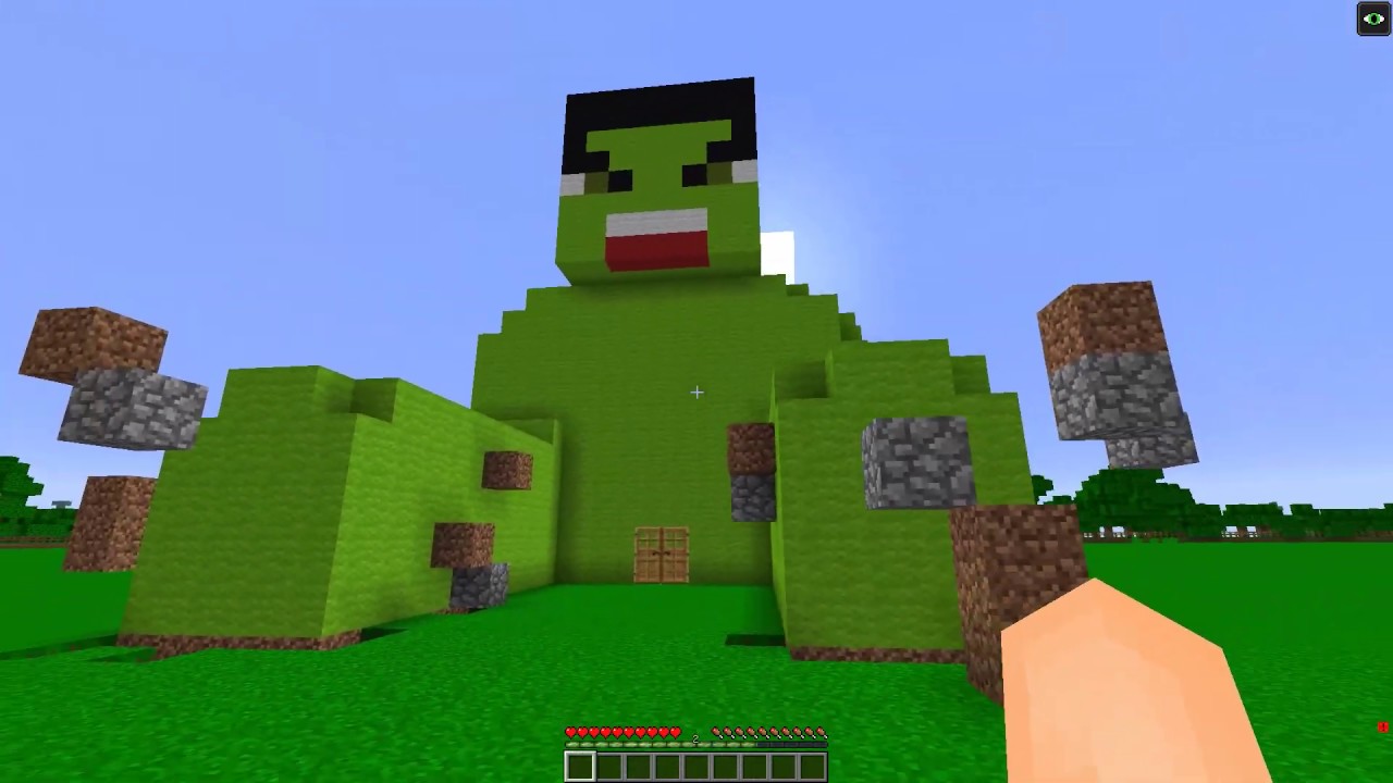 HULK'UN YENİ EVİ! 😱 - Minecraft - YouTube