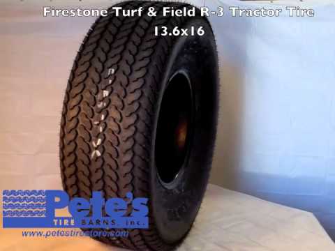 Firestone Turf & Field R-3 Tractor Tire 13.6x16 - YouTube