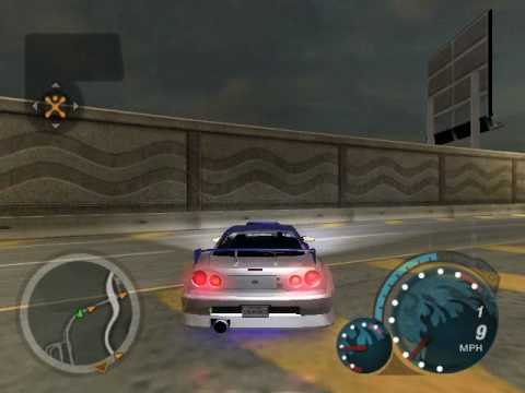 Nissan Skyline GTR R34 - NFS: U2 - YouTube