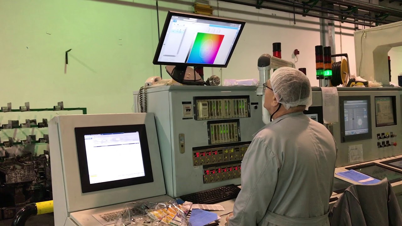 Inline Spectral Color Measurement with DeltaCam - YouTube