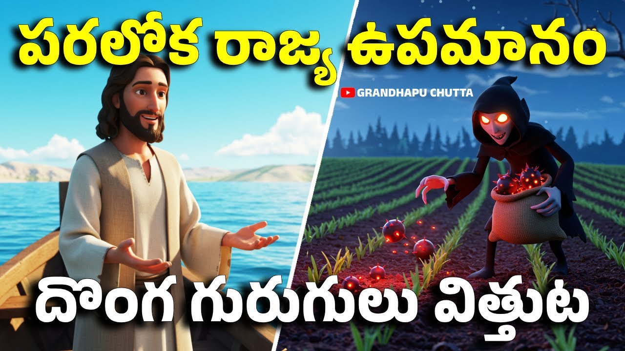 Parable of the Wheat and Weeds 🌾| Animated Bible Story for Kids ...