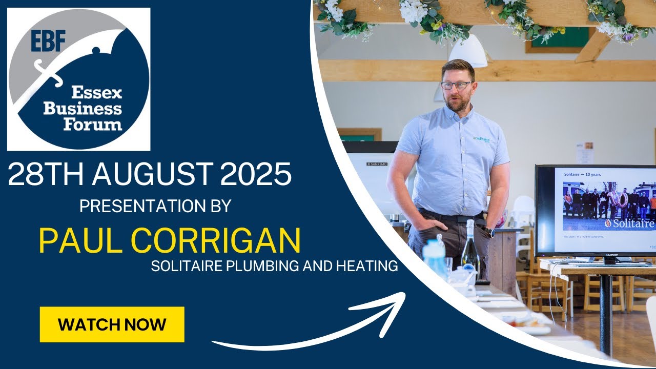 Business Networking Meeting 28/08/2025 - Paul Corrigan - Solitaire ...