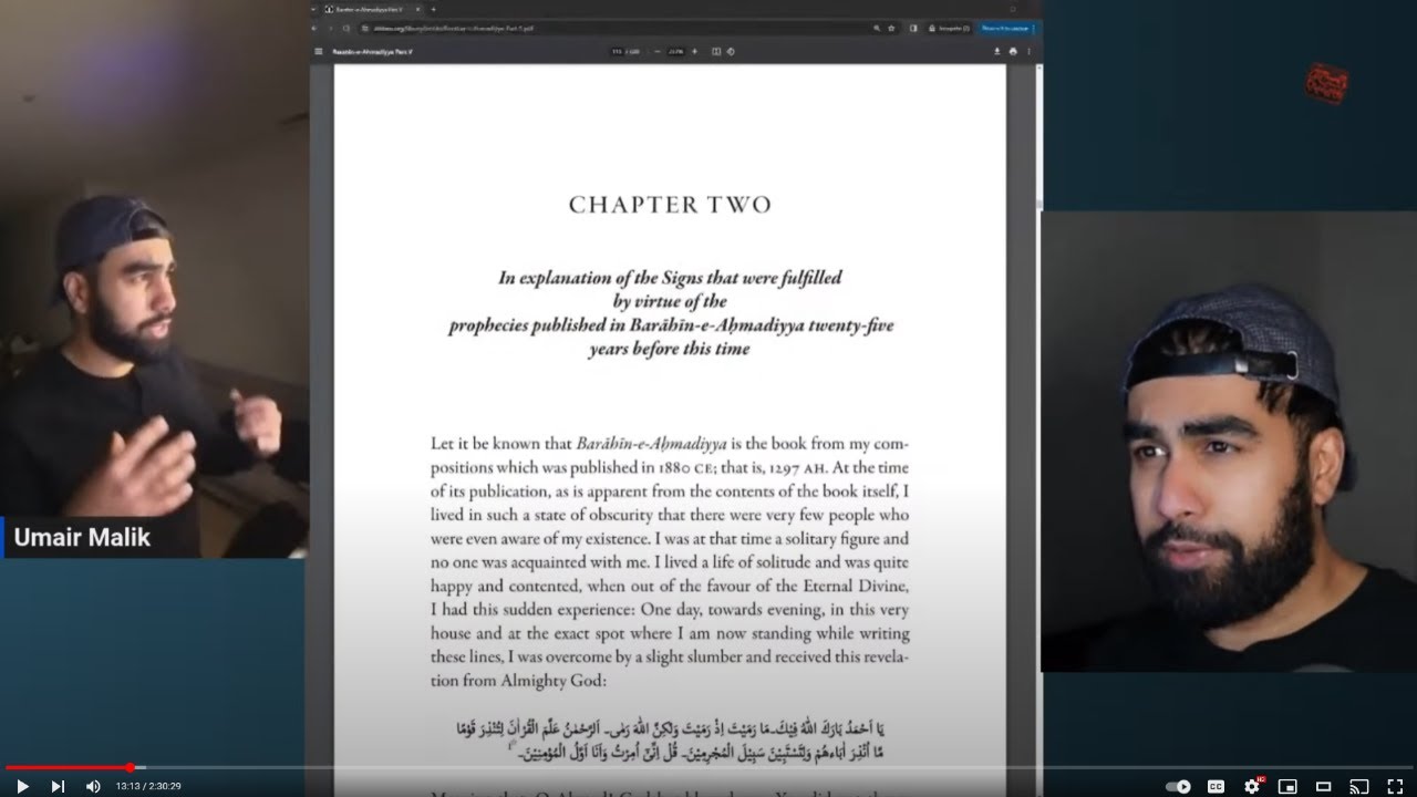 Ahmadi Muslim Reads Books of the Promised Messiah (as) - Barahin-e ...