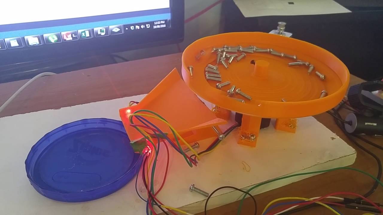 3d printed screw counting machine! - YouTube
