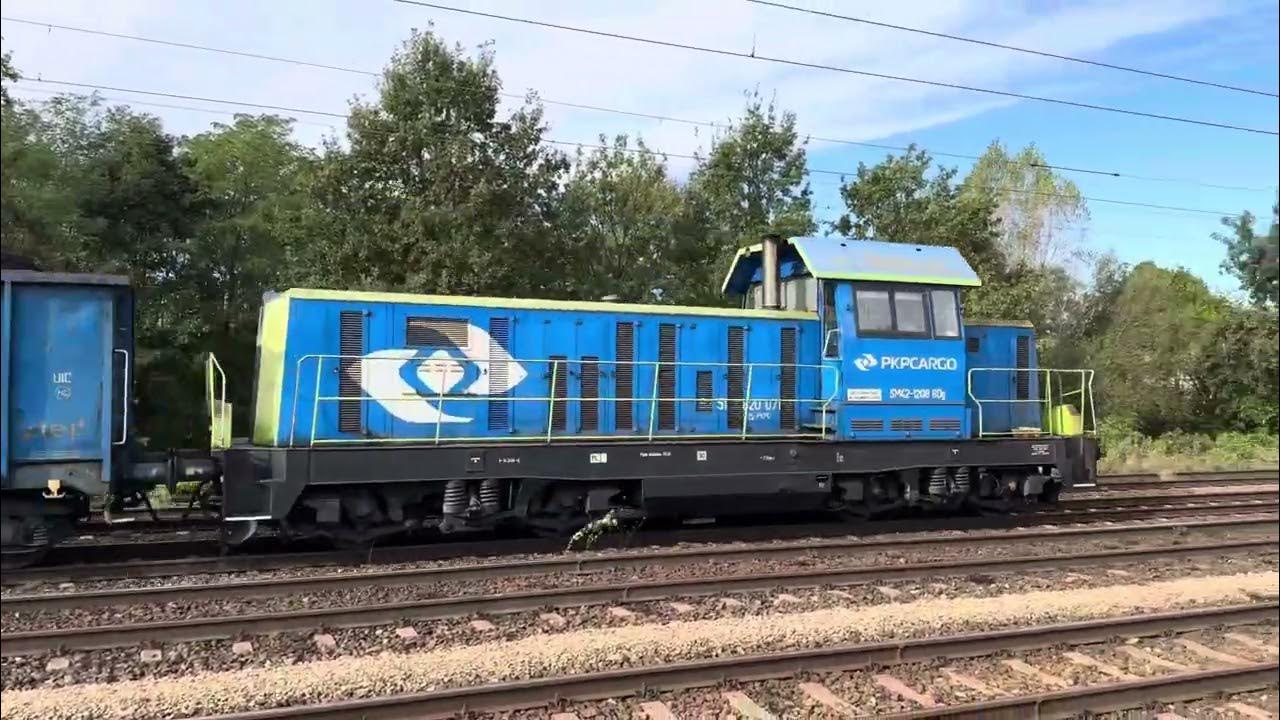 6Dg SM42-1208 PKP Cargo w kierunku Zdzieszowic 09.2024 Kędzierzyn-Koźle - YouTube