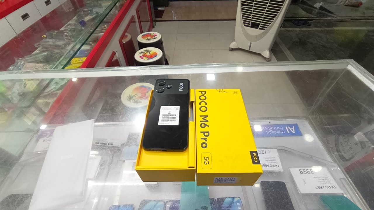 Poco m6 pro 5G (4/128) price 9499 22.5 watt charger 5000 mah battery ...