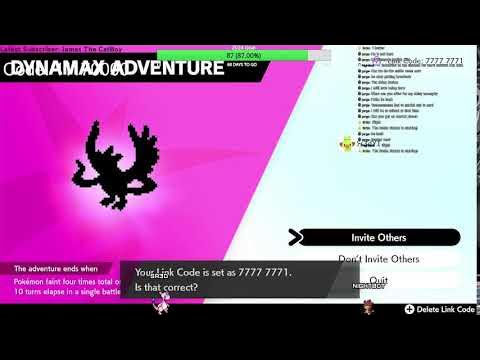 Pokemon Sword and Shield Dynamax Adventure Shiny Hunting with Viewers - YouTube