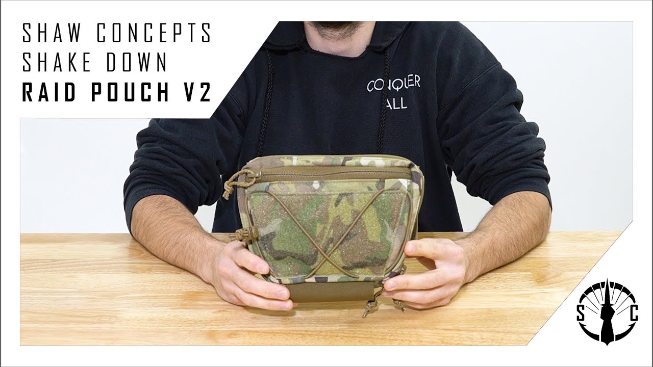 Shaw Concepts Shake Down - RAID Pouch V2 - YouTube