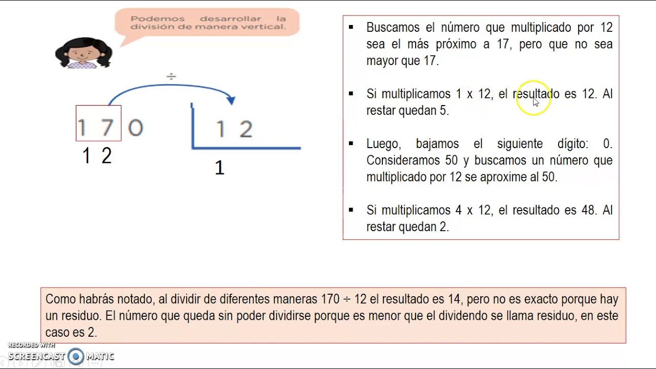 Empleamos la división para resolver un problema. - YouTube