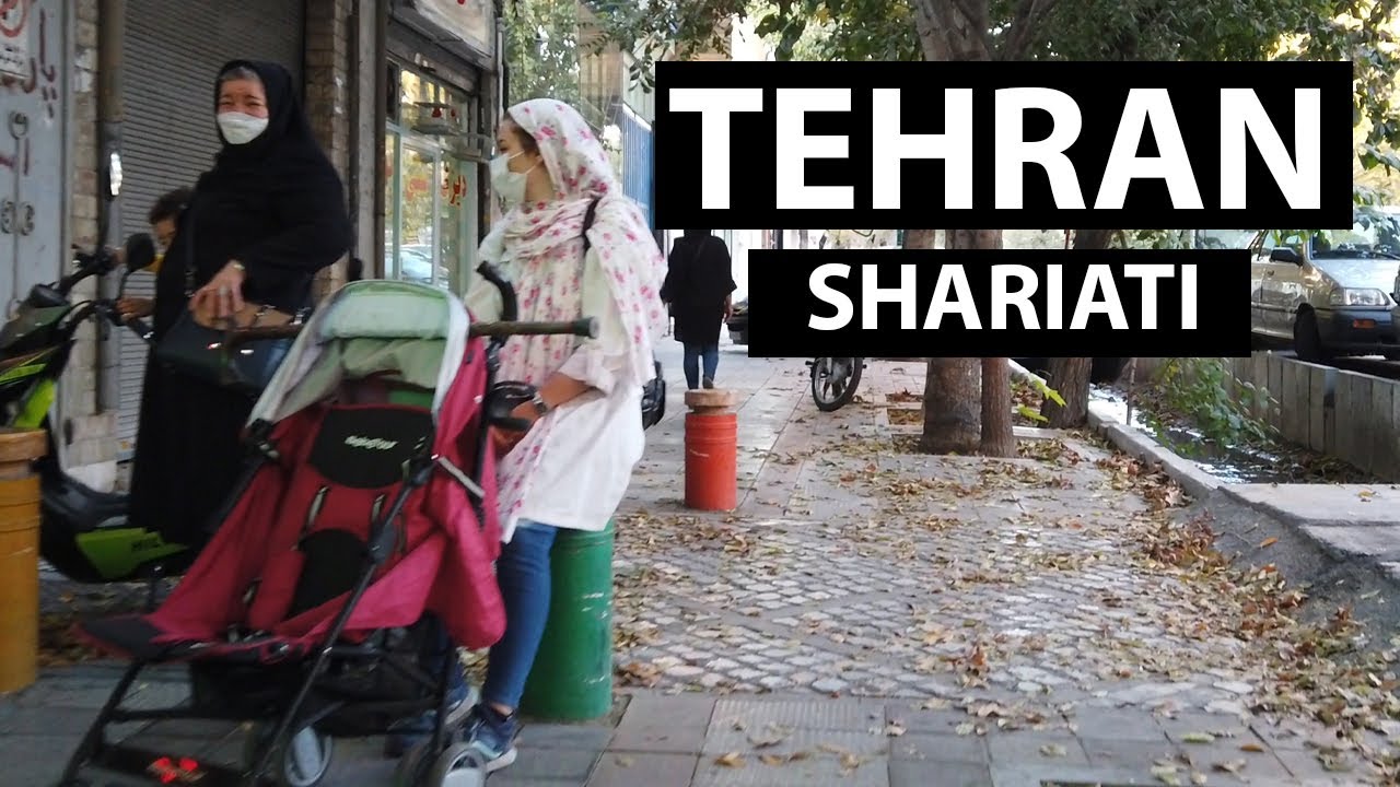 TEHRAN / ‌‌Shariati street - Taleghani to Bahar Shiraz (خیابان شریعتی ...
