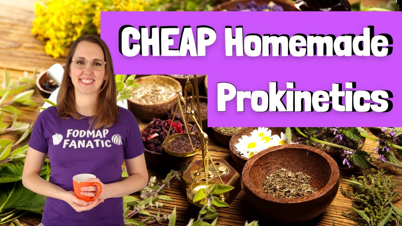 CHEAP Homemade Prokinetics for Bloating, IBS, and SIBO - YouTube