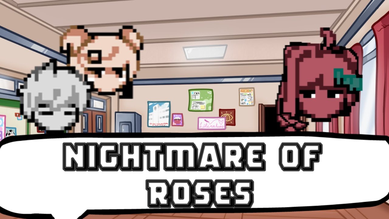 Sunsets of Roses | Nightmare of Roses But MC, Natsuki & Maeko Sing It ...
