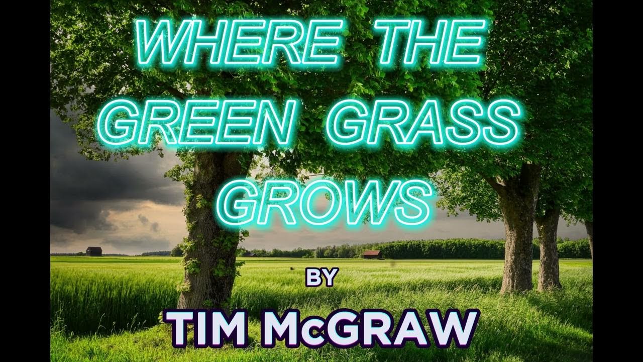 **Where The Green Grass Grows by Tim McGraw** (1998) - YouTube