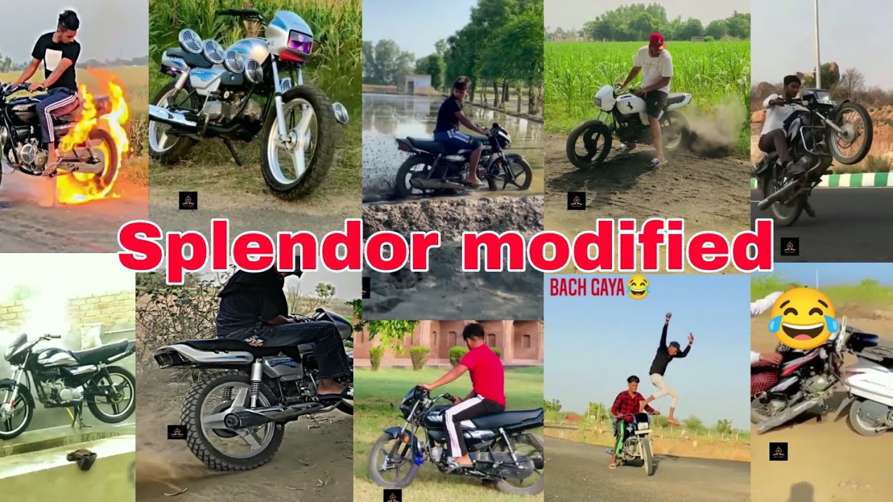 Best Hero Splendor modified 2022 Bike desi lovers splendor 👑🥰 modified ...