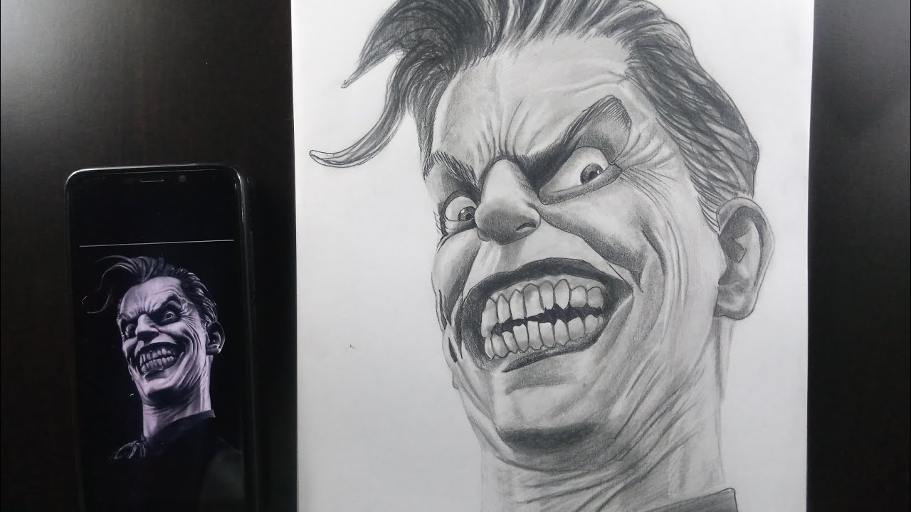 how to draw jokar 🃏 - YouTube