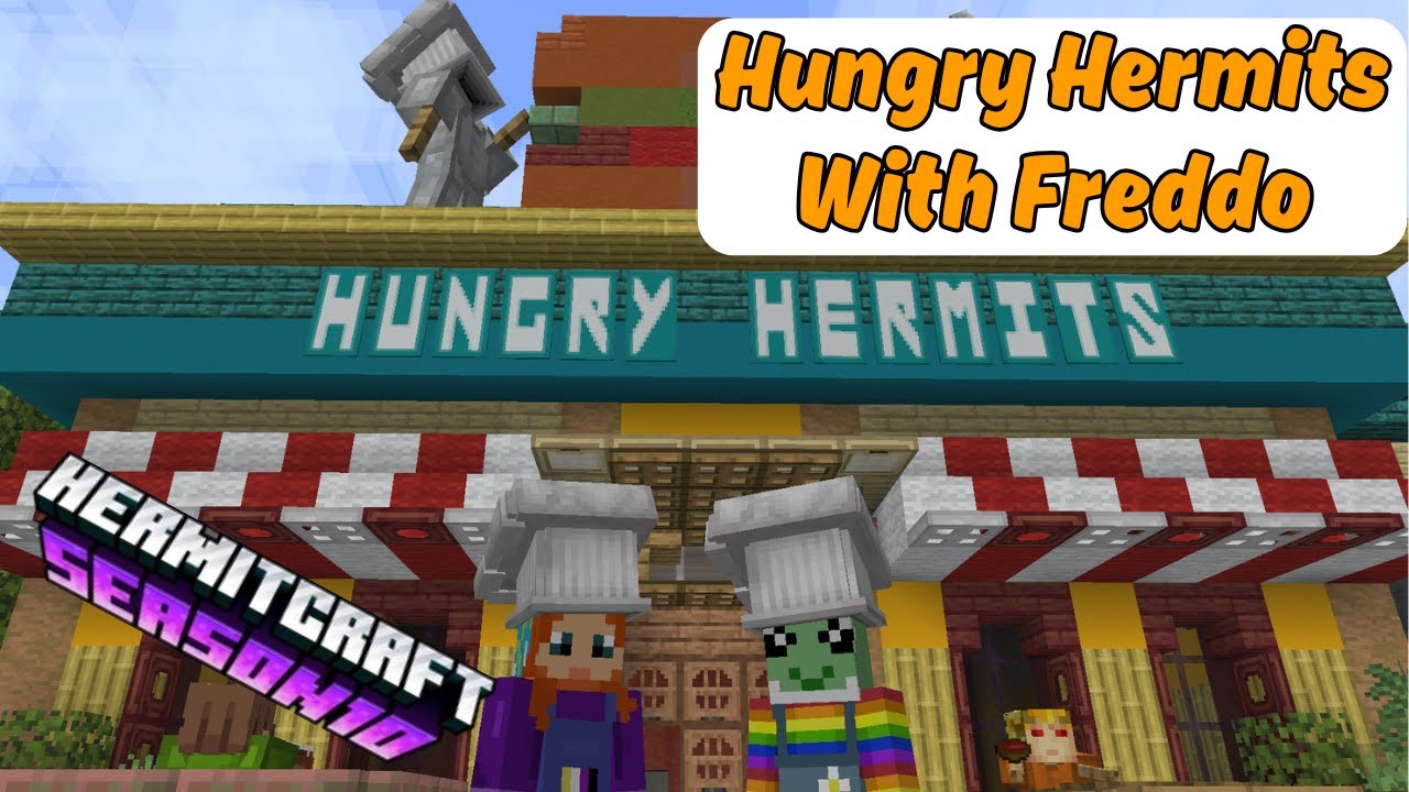 Hungry Hermits With FreddoDaFroggo | Hermitcraft Season 10 World ...