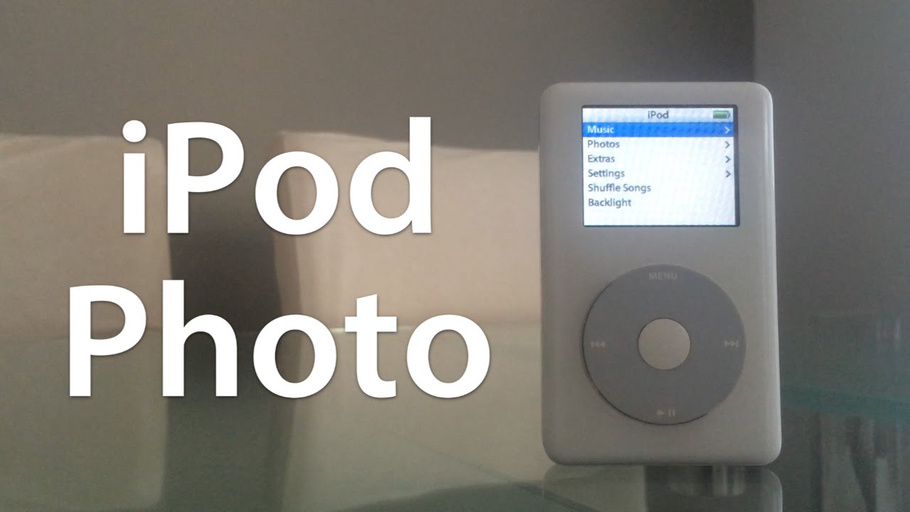 Apple iPod Photo (4th Generation) Review - YouTube
