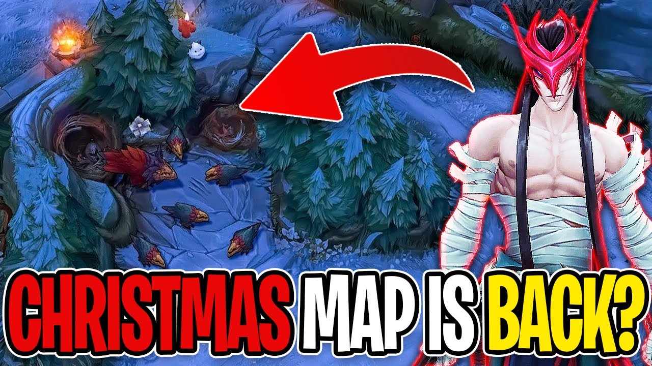 The CHRISTMAS MAP Is Back?! XMAS Summoners Rift! - League of Legends ...