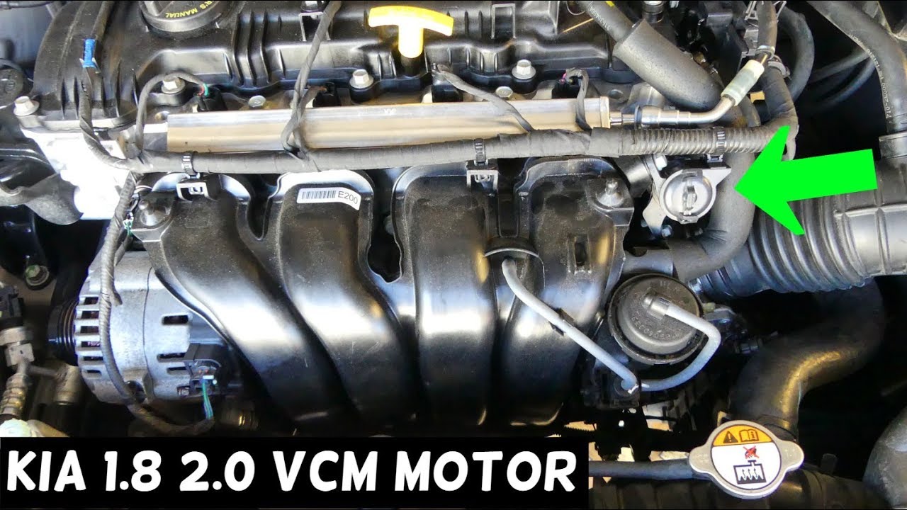 HOW TO REPLACE VCM MOTOR ON KIA 1.8 2.0 NU KIA OPTIMA - YouTube