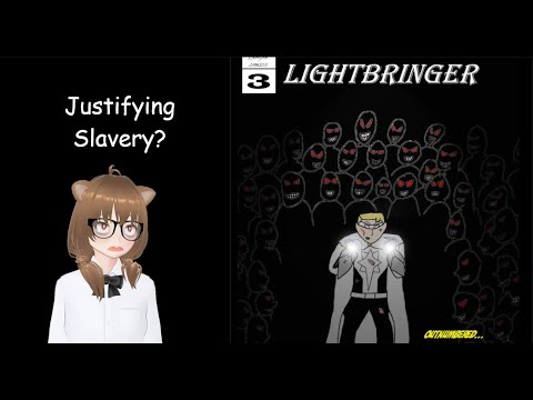 Rat VTuber Reviews Linkara's Lightbringer Comic - Issue 3 - YouTube