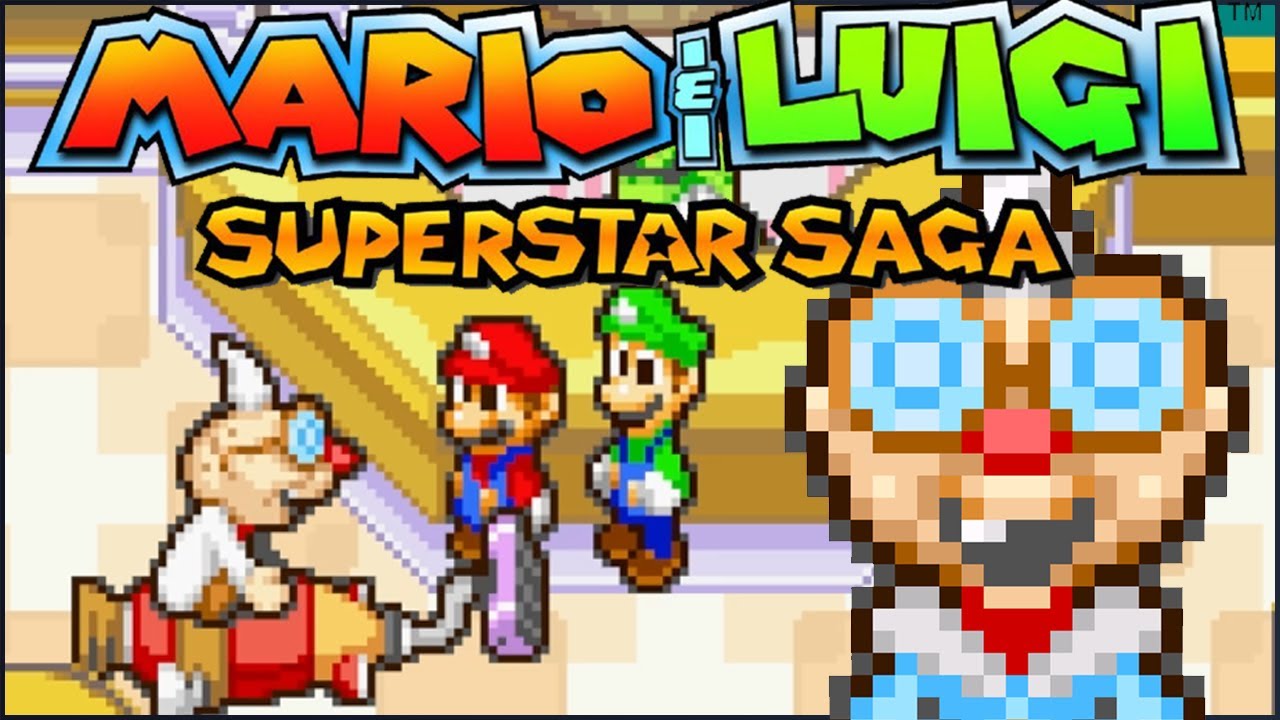 Café do Professor Elvin Gadd - Mario & Luigi Superstar Saga (GBA) #38 ...