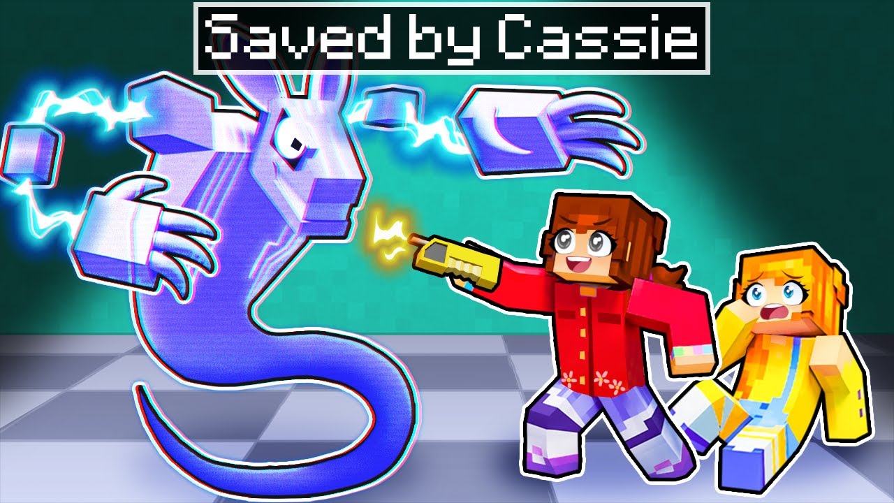 Saved by CASSIE in Minecraft?! - YouTube