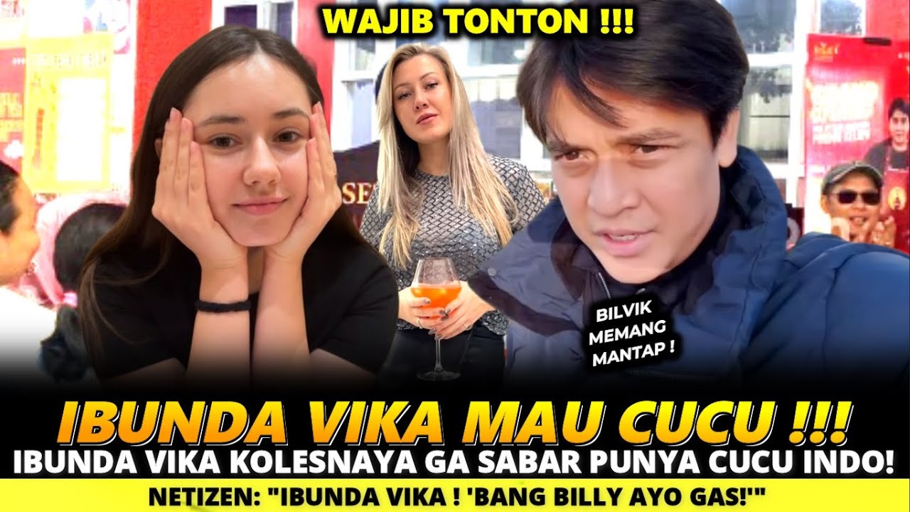 IBU VIKA KOLESNAYA GA SABAR PUNYA CUCU!NETIZEN:"IBUNDA VIKA CEPAT PUNYA ...