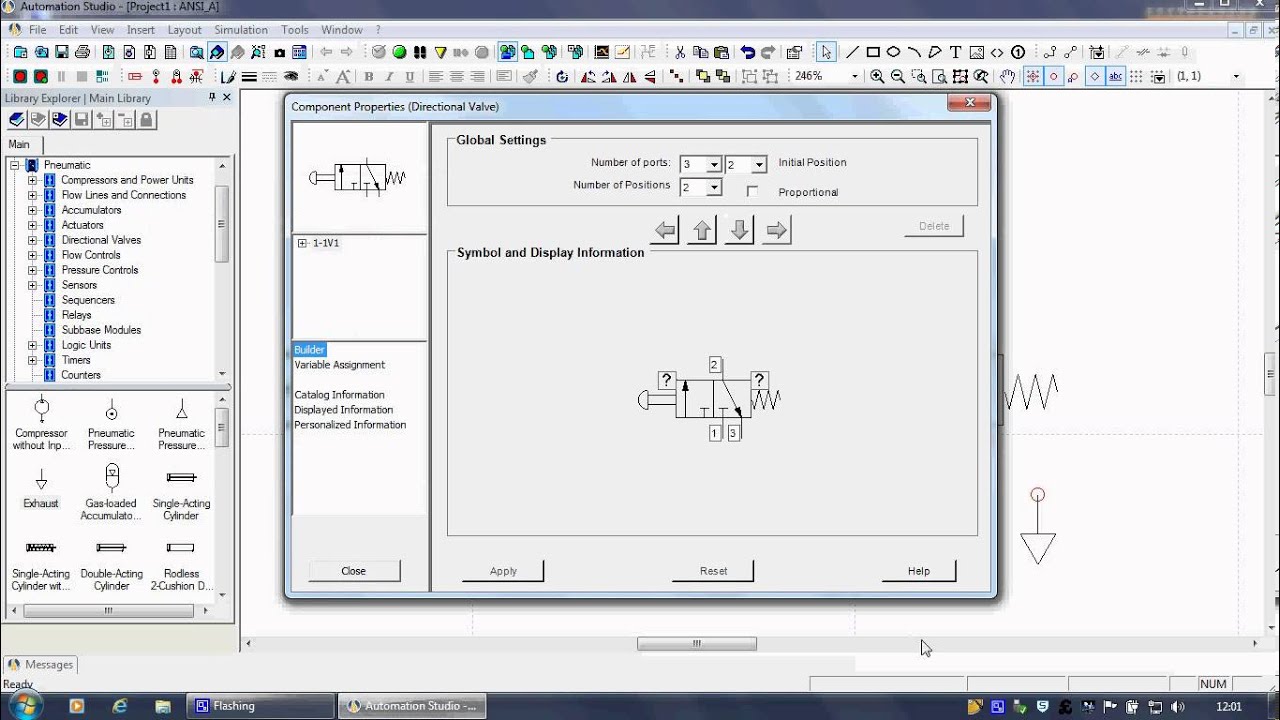 Automation Studio - Pneumatics - YouTube