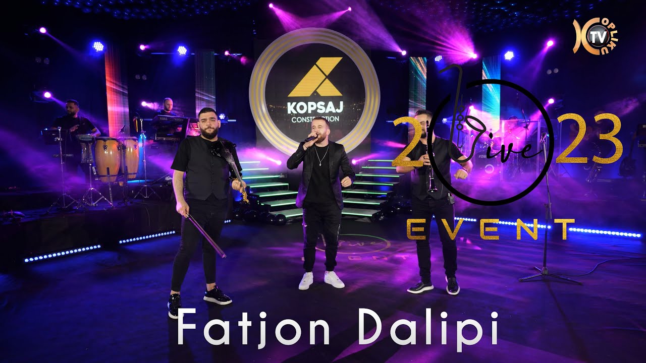 Fatjon Dalipi - Binte shiu (Live Event 2023) - YouTube