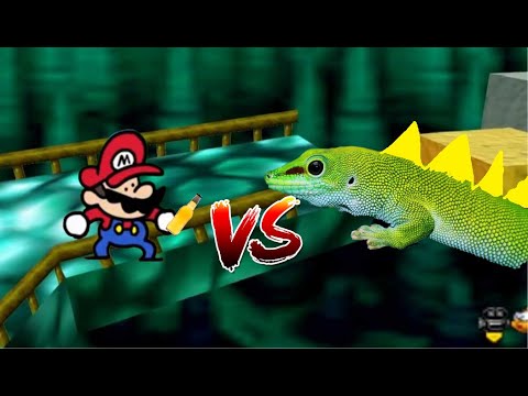 Mario kills a lizard II SM64 ep 2 - YouTube