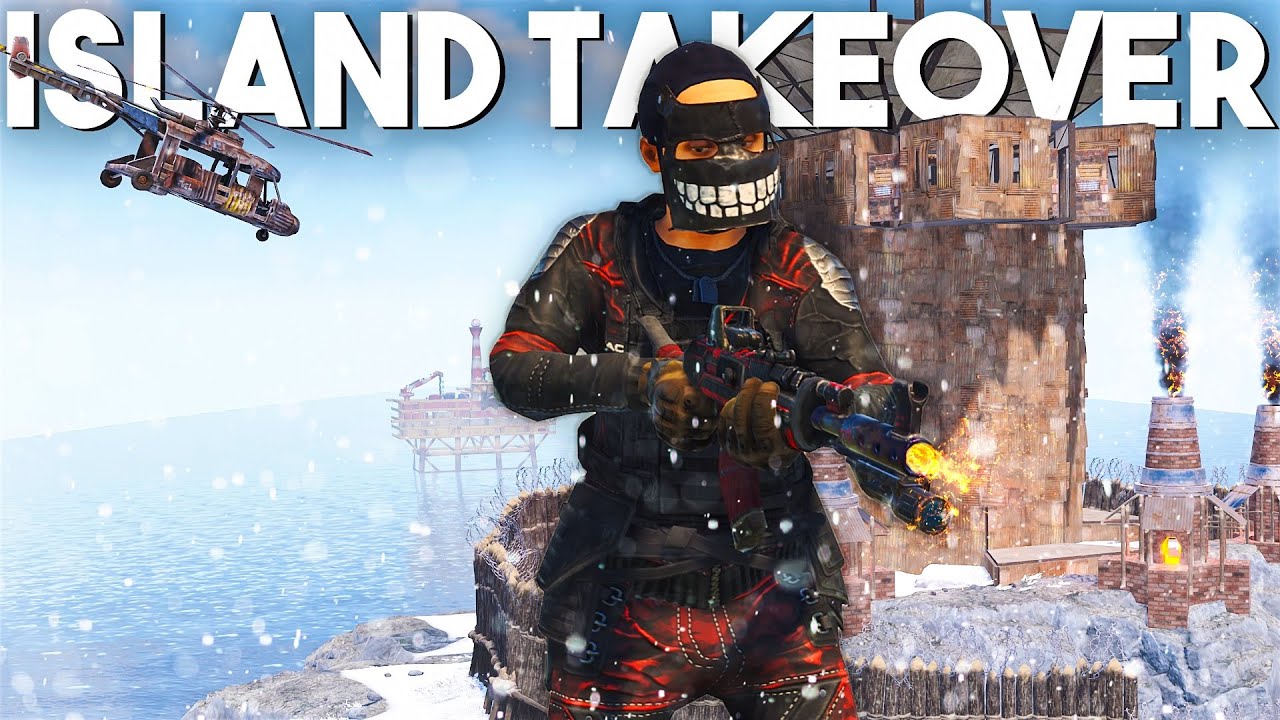 HOW I TOOK OVER THE MOST INSANE ISLAND - Rust SOLO MOVIE - YouTube