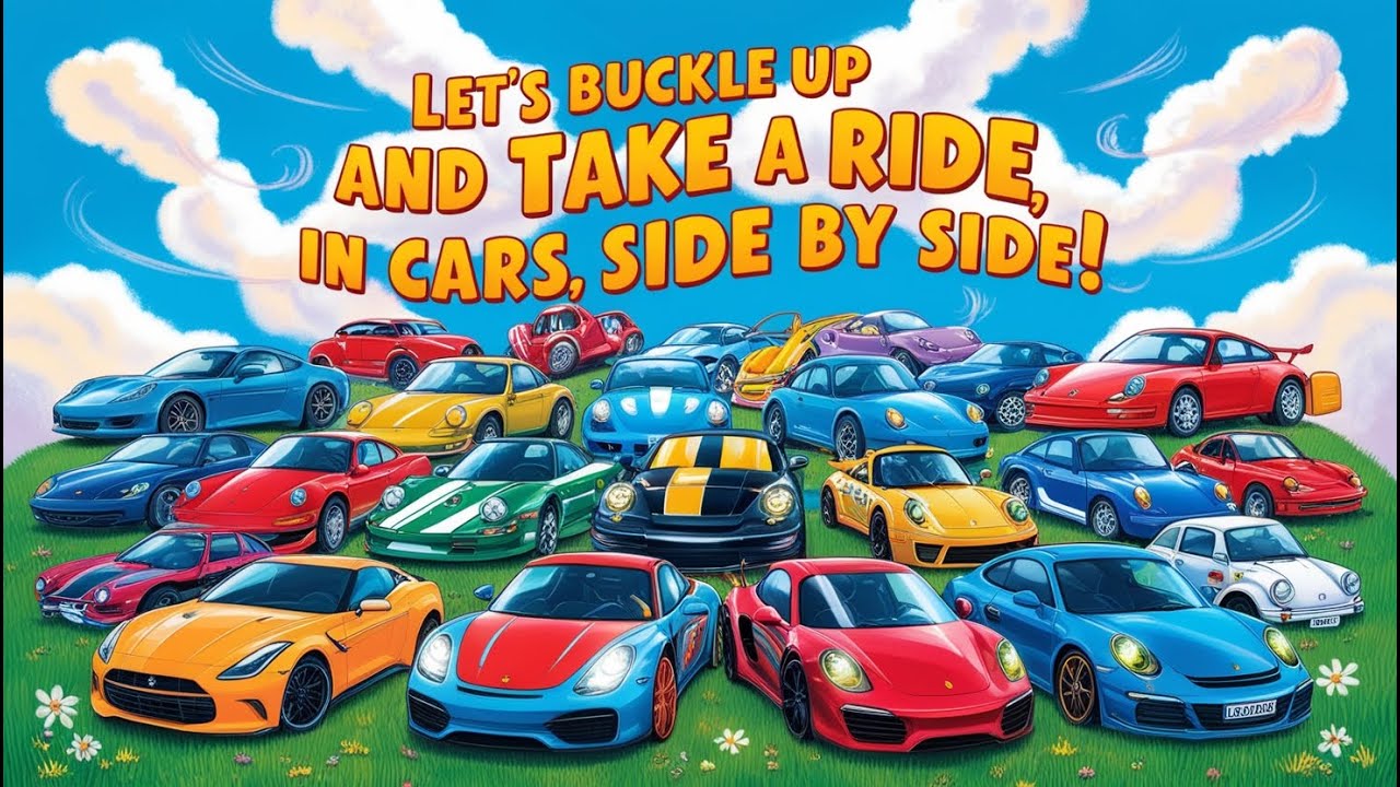 "Vroom, Vroom, Let's Go!" | Baby Songs | Kids Songs and nursery rhymes ...