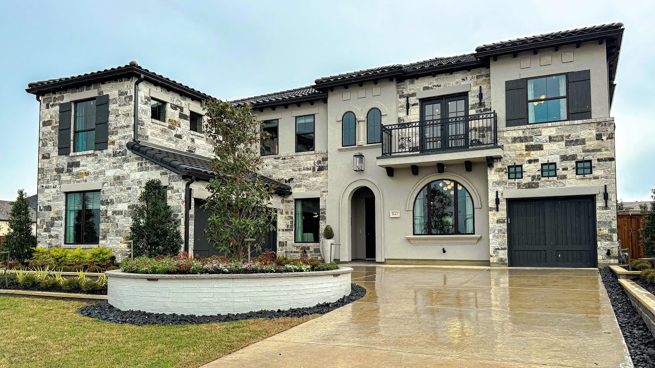 STUNNING NEW 2024 LUXURY MODEL HOUSE TOUR NEAR FRISCO TEXAS! - YouTube