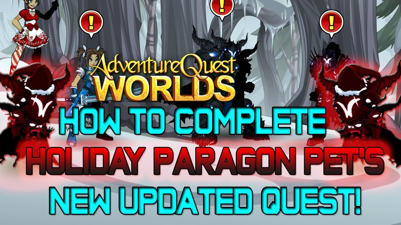 AQWorlds How to Complete Holiday Paragon quest! - YouTube