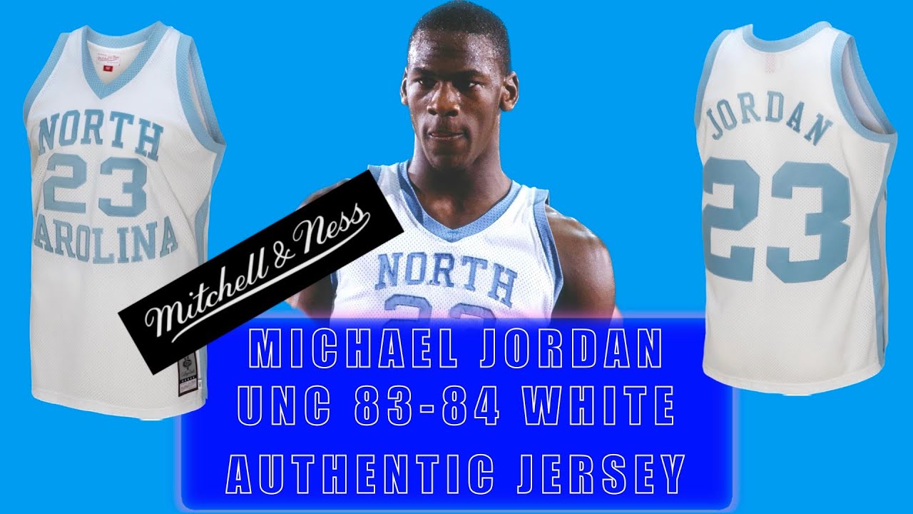 Review (รีวิว) | Michael Jordan UNC 83-84 White Mitchell & Ness ...