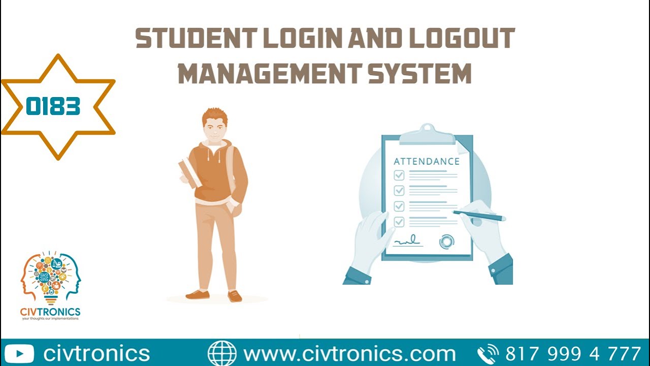 0183 STUDENT LOGIN AND LOGOUT MANAGEMENT SYSTEM | Inspire Award Ideas ...